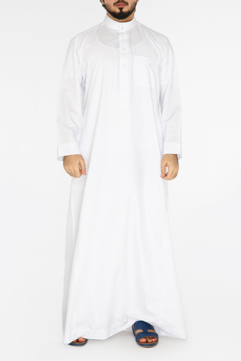 Everyday Saudi Kandora White – Aara Online